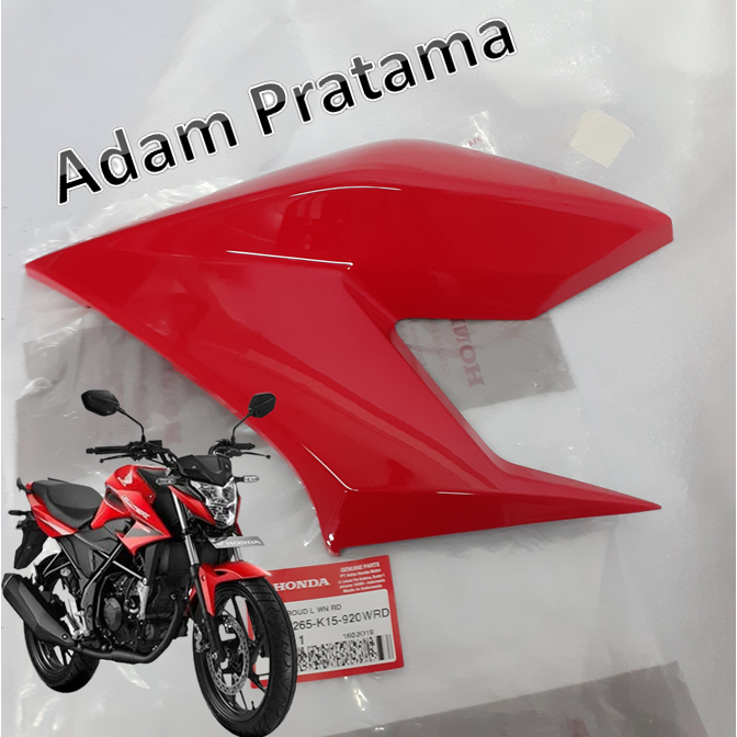 Jual Shroud Sayap CB150R CB 150R LED K15G Kiri Merah Red 50265-K15 ...