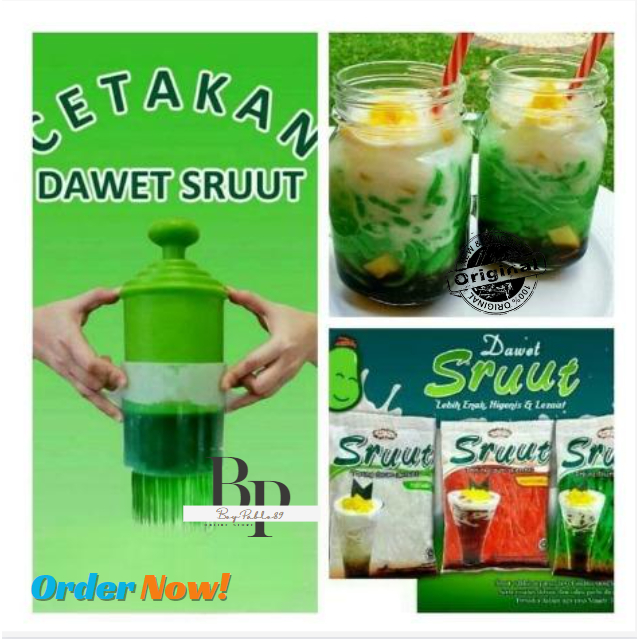 Jual Cetakan cendol sruut / dawet free tepung cendol CETAKAN ...