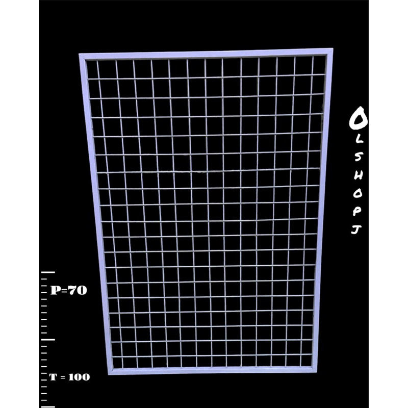 Jual Ram Dinding | Ram Bingkai |Backmesh 70x100cm | Shopee Indonesia