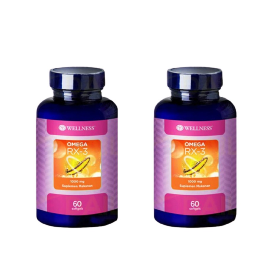 Jual WELLNESS OMEGA RX-3 1000 MG isi 60 KAPSUL | Shopee Indonesia