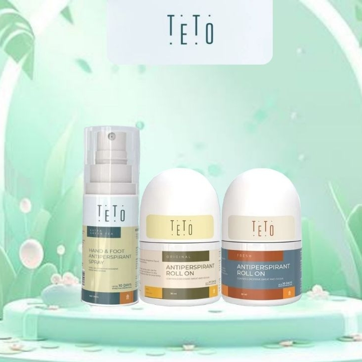 Jual Teto Roll on Anti pepsirant 30 ml - Deodorant 30ml - Spray Fresh ...