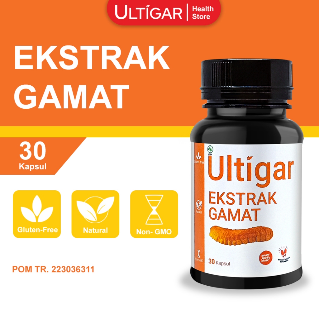 Jual Ultigar Ekstrak Gamat - Botol isi 30 Kapsul - Suplemen Kesehatan ...