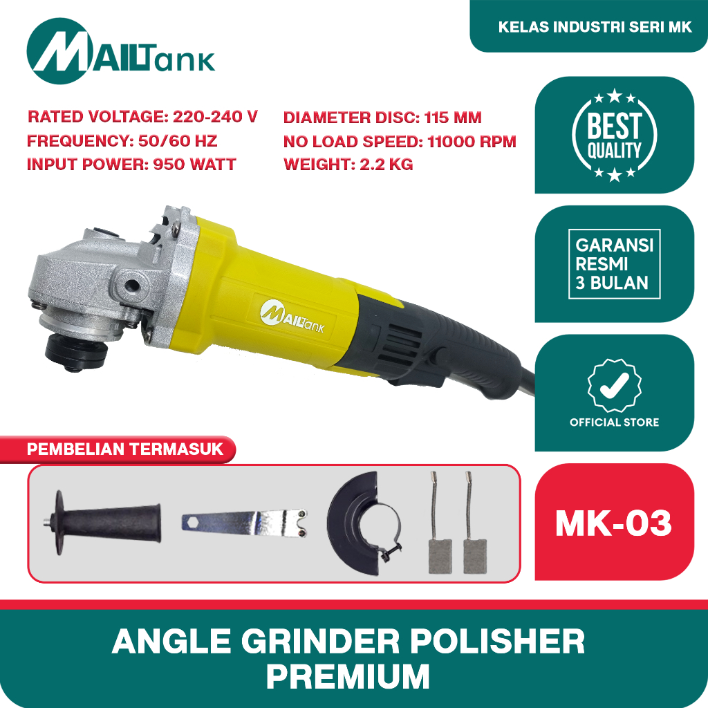 Jual MAILTANK MK03 ANGEL GERINDA PREMIUM JAPAN TECHNOLOGY COCOK UNTUK ...