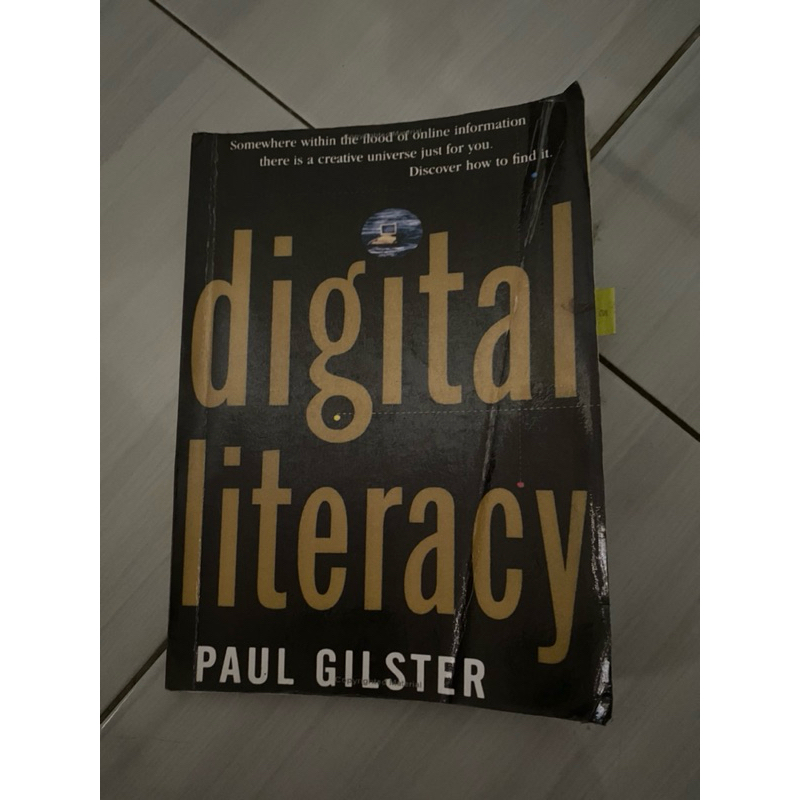 Jual Digital Literacy by Paul Gilster | Shopee Indonesia