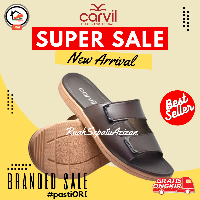 Jual Carvil Harrie - 02 M | Sandal Pria Carvil | Original | Dijamin ...