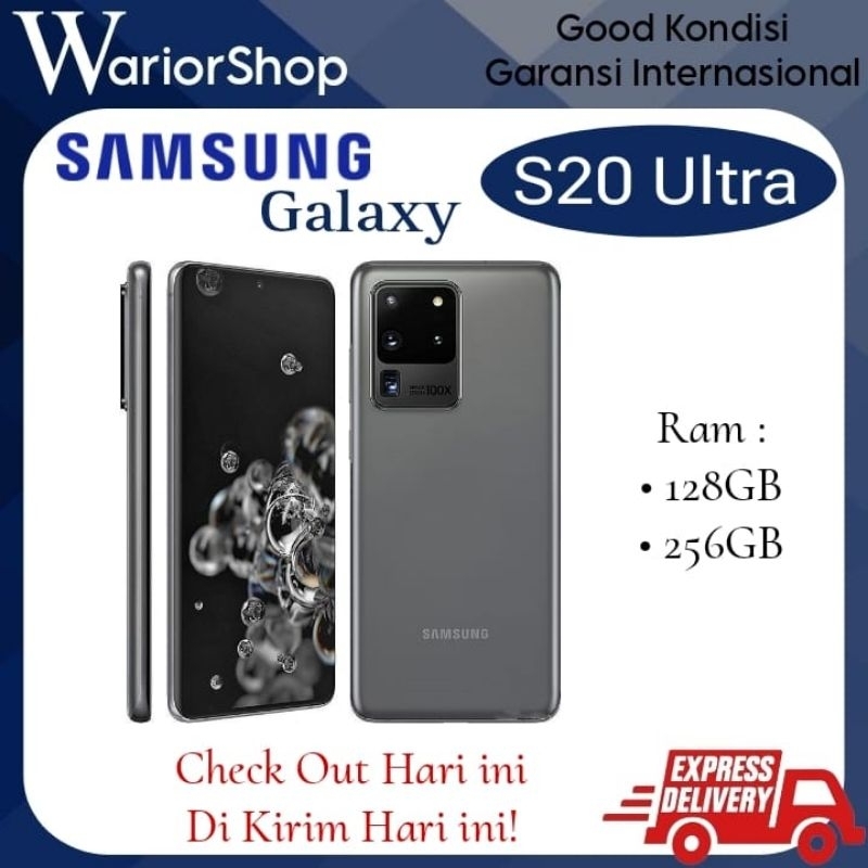 Jual Samsung Galaxy S20 ULTRA 5G ORIGINAL SECOND LIKE NEW | Shopee ...