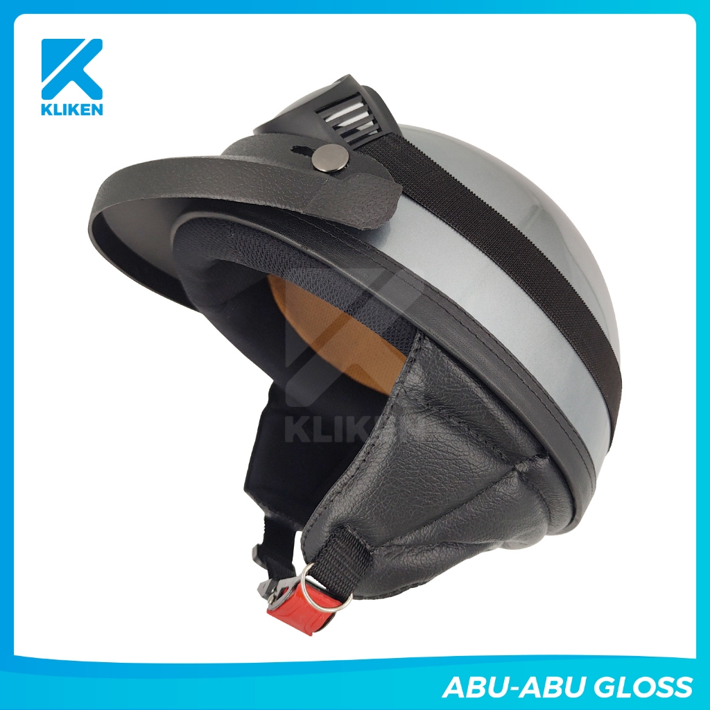 Jual Helm Retro Klasik CH1 Half Face Motor Classic Dewasa Doff Glossy ...