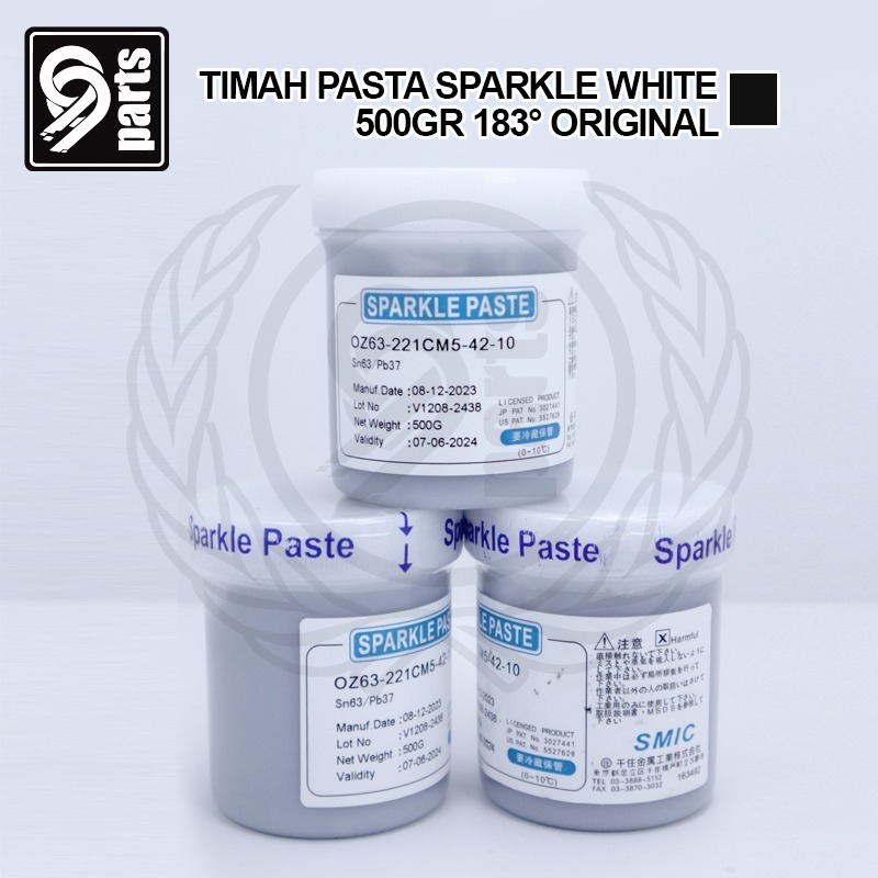 Jual Timah Pasta Sparkle OZ63 White 500GRAM Original JAPAN / TIMAH ...