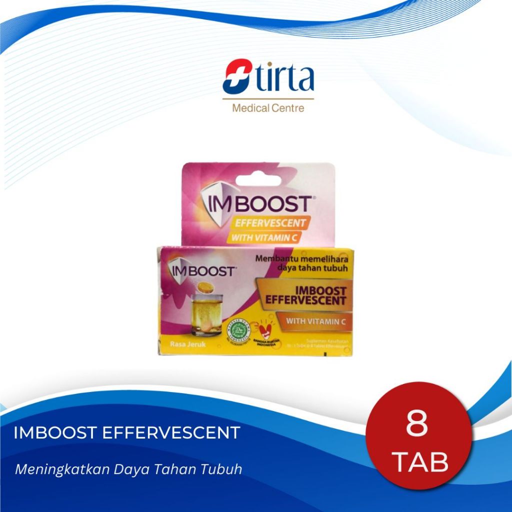 Jual Imboost Effervescent Rasa Jeruk 8 Tablet - Suplemen Untuk Daya ...