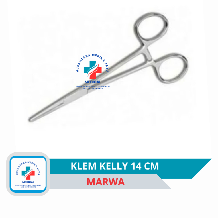 Jual Klem Kelly Hemostatic Forceps STR 14cm / Kelly 14cm | Shopee Indonesia
