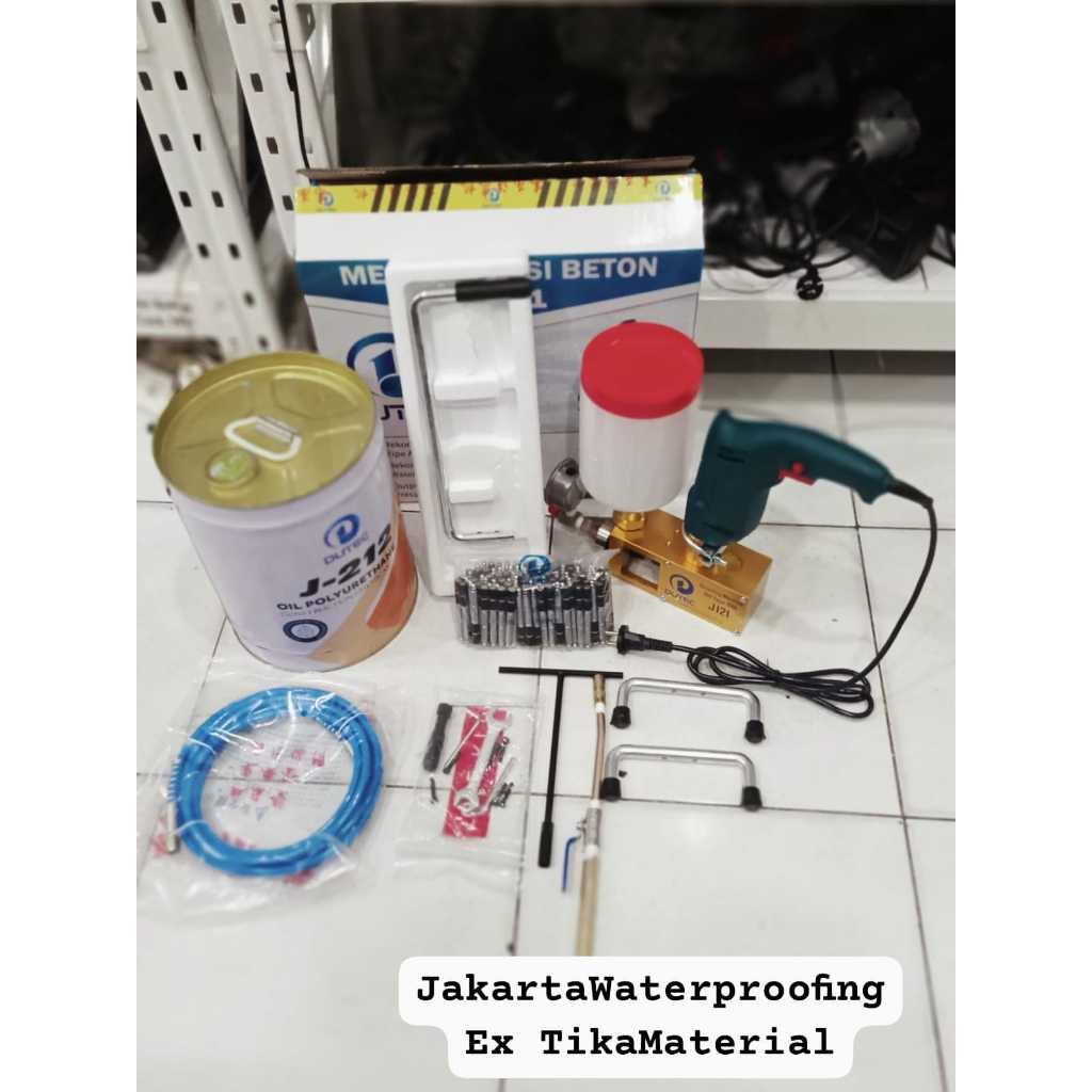 Jual DUTEC Paket Lengkap Paket Hemat Mesin Injeksi PU Type Bor J-121 ...