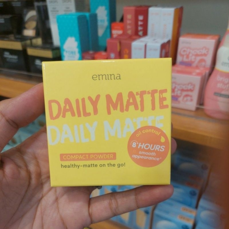 Jual Emina Daily Matte Compact Powder | Shopee Indonesia