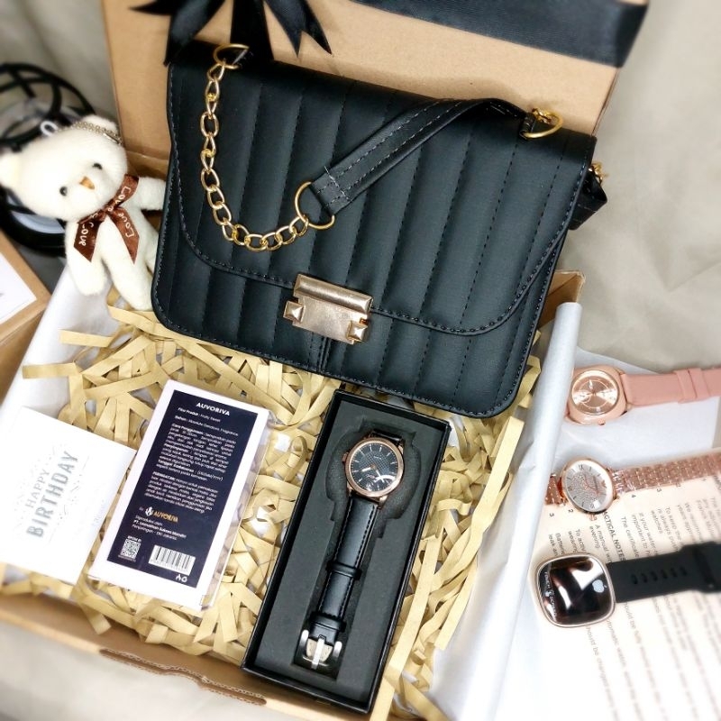 Jual Hampers Gift Box Cewek / Wanita Exclusive Untuk Kado / Hadiah Isi ...