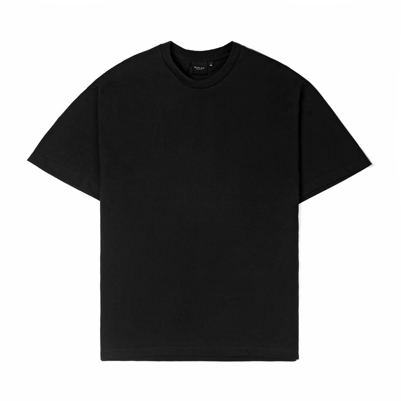 Jual Heyplain Kaos Polos Hitam Lengan Pendek - Basic T's Cotton Combed ...