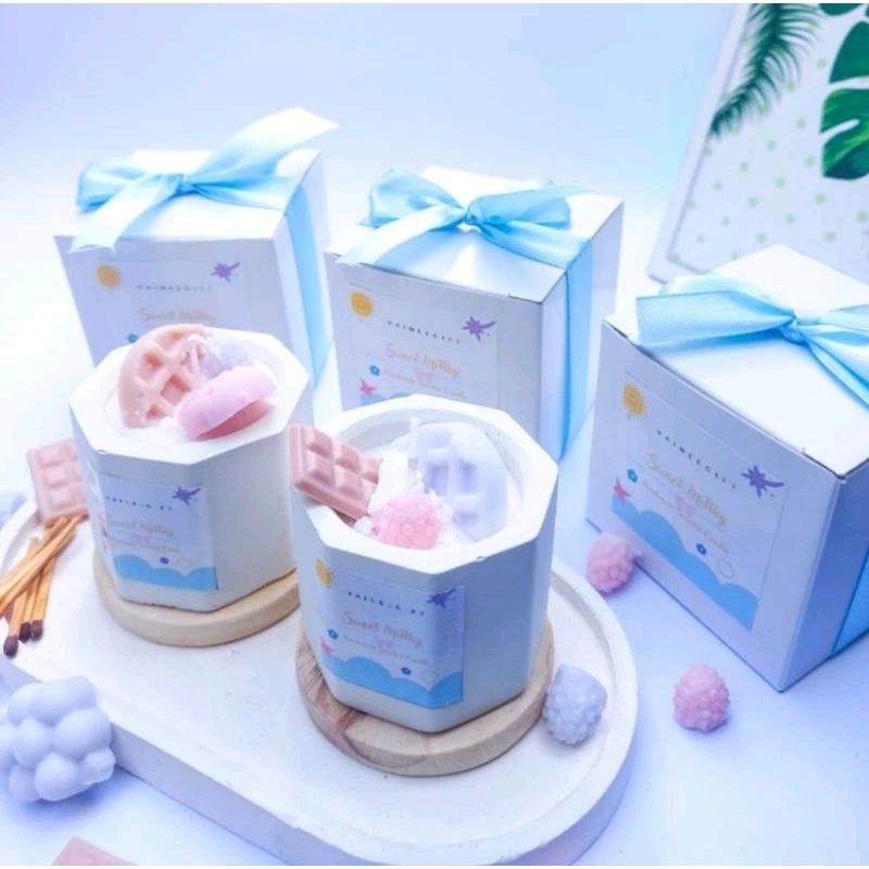Jual LILIN AROMA THERAPY / SCENTED CANDLE ( Lilin + Box ) | Shopee ...