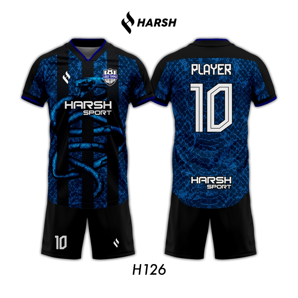Jual Jersey Futsal / Bola Bebas Custom Design (BISA SATUAN) H126 ...