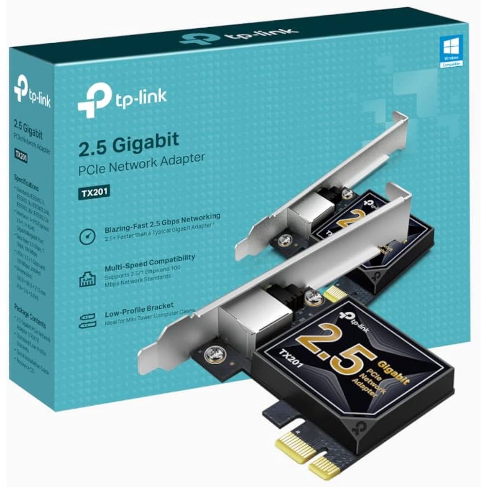 Jual LAN Card TP-Link TX201 2.5 Gigabit 2.5G PCIe Network Adapter | Shopee Indonesia