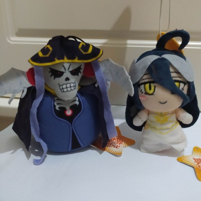 Jual Overlord Ainz Ooal Gown & Albedo Ver Isekai Quartet Plush Original ...