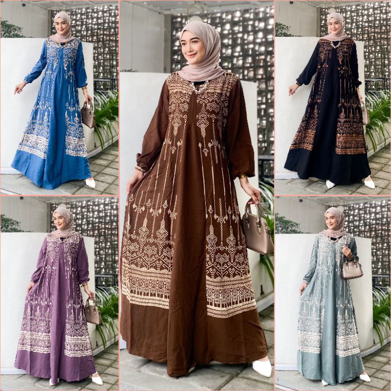Jual Panda jaya - Gamis abaya terbaru lebaran Gamis remaja simpel Gamis ...