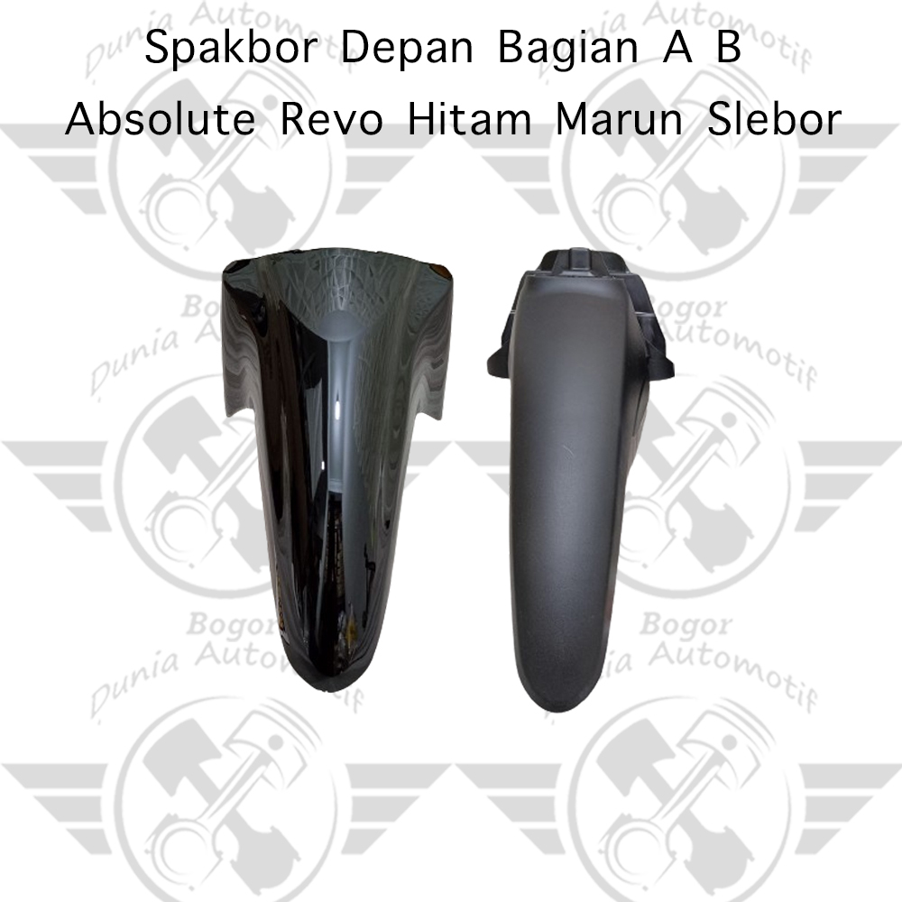 Jual Spakbor Depan Bagian A B Absolute Revo Hitam Slebor | Shopee Indonesia