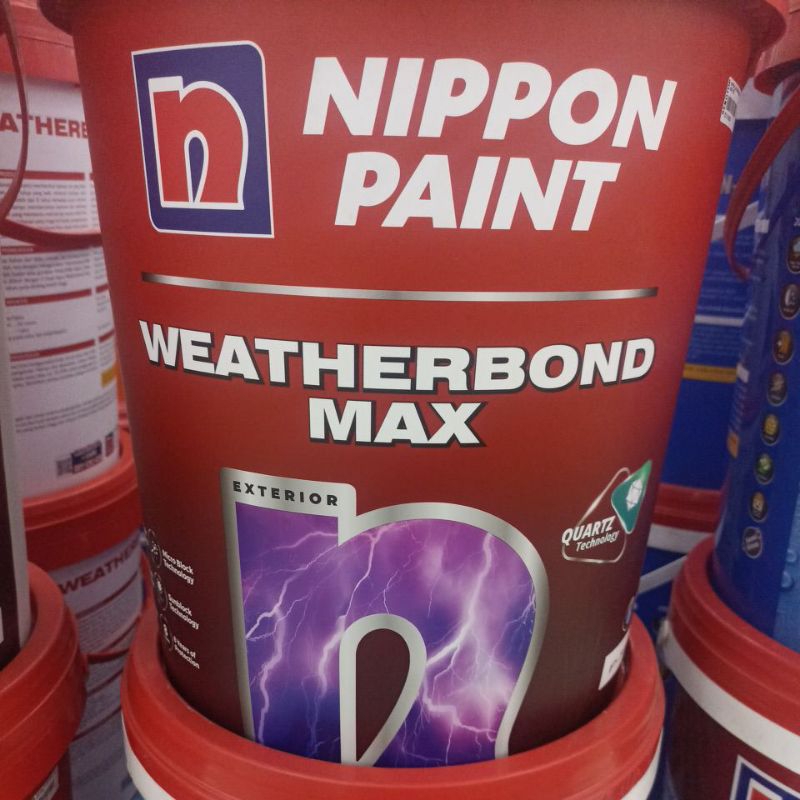 Jual Nippon Paint Weatherbond Max 20 Lt Tinting | Shopee Indonesia