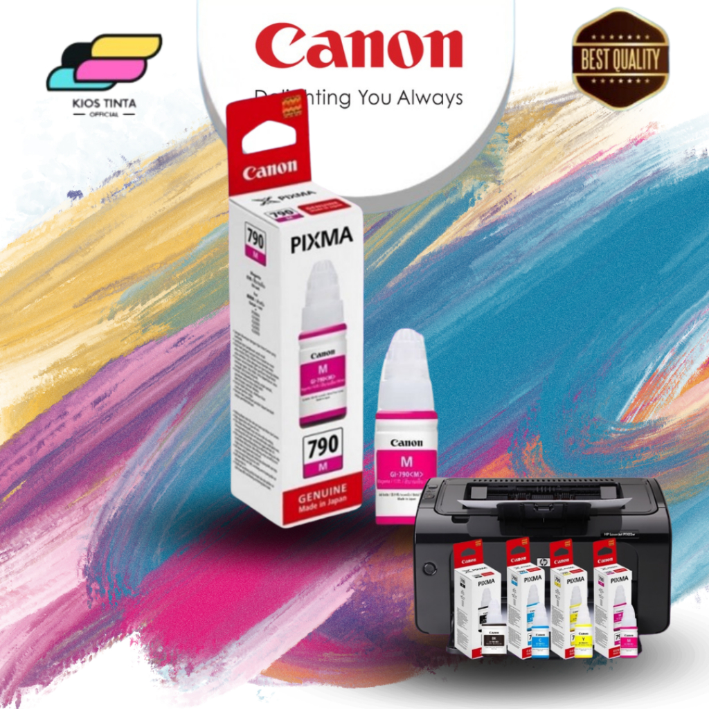 Jual Tinta Printer Pixma CANON 790 MERAH G1000 G1010 G2000 G2001 G2010 ...