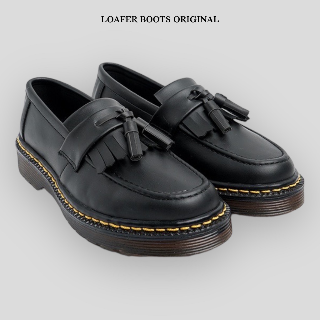 Jual Newka sepatu pria casual semi formal Loafer docmart - Sepatu ...