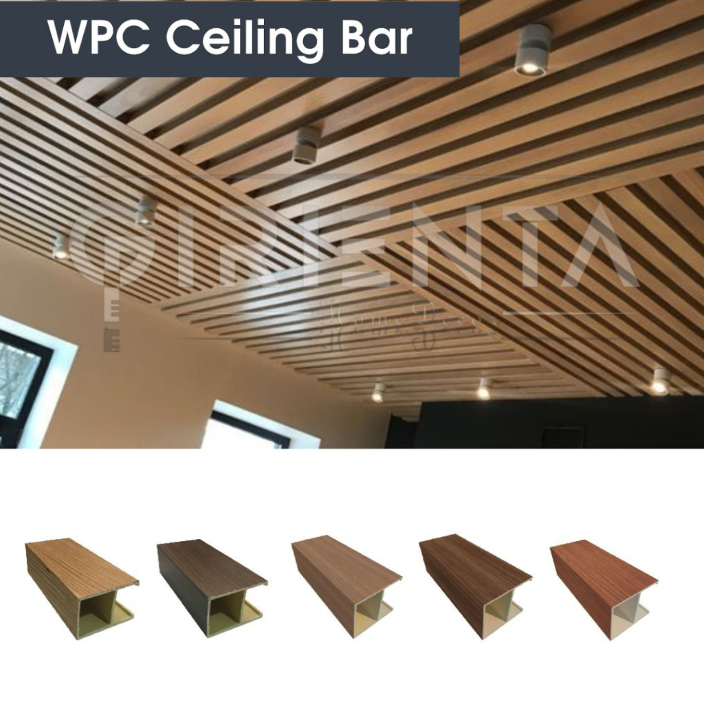 Jual WPC Bar Ceiling | Kisi-kisi Plafon PVC | Plafon PVC Unik | Plafon ...