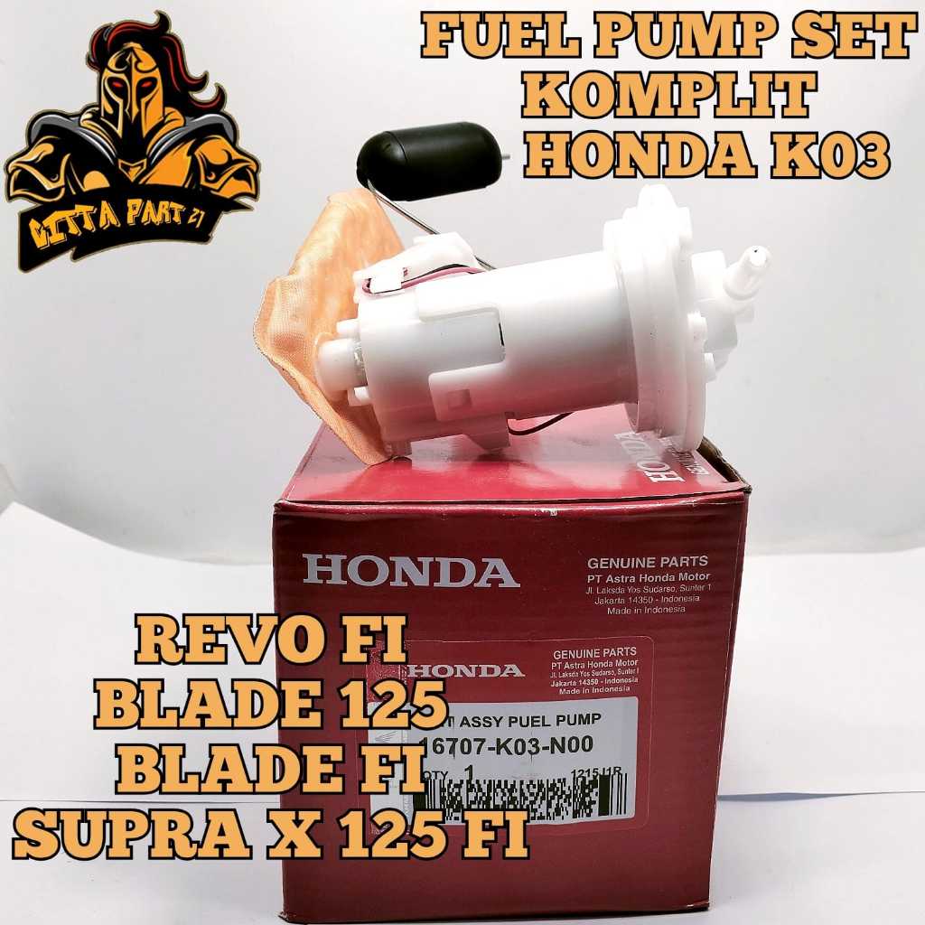 Jual FUEL PUMP POMPA BENSIN SET KOMPLIT ASLI ORIGINAL HONDA K03 ...