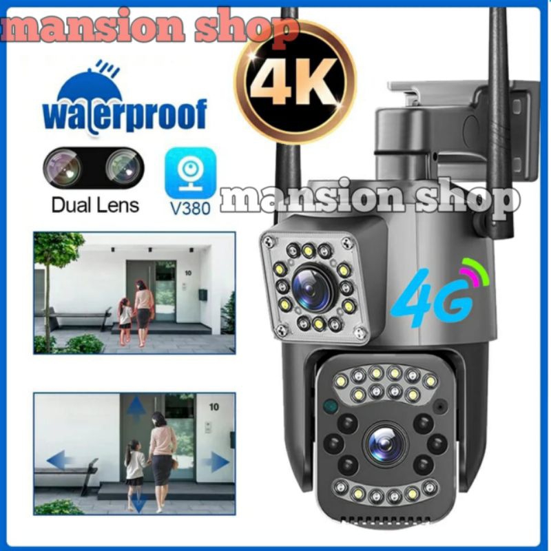 Jual NEW CCTV IP CAM OUTDOOR DUAL LENS MENGGUNAKAN KARTU SIM CARD 4G ...