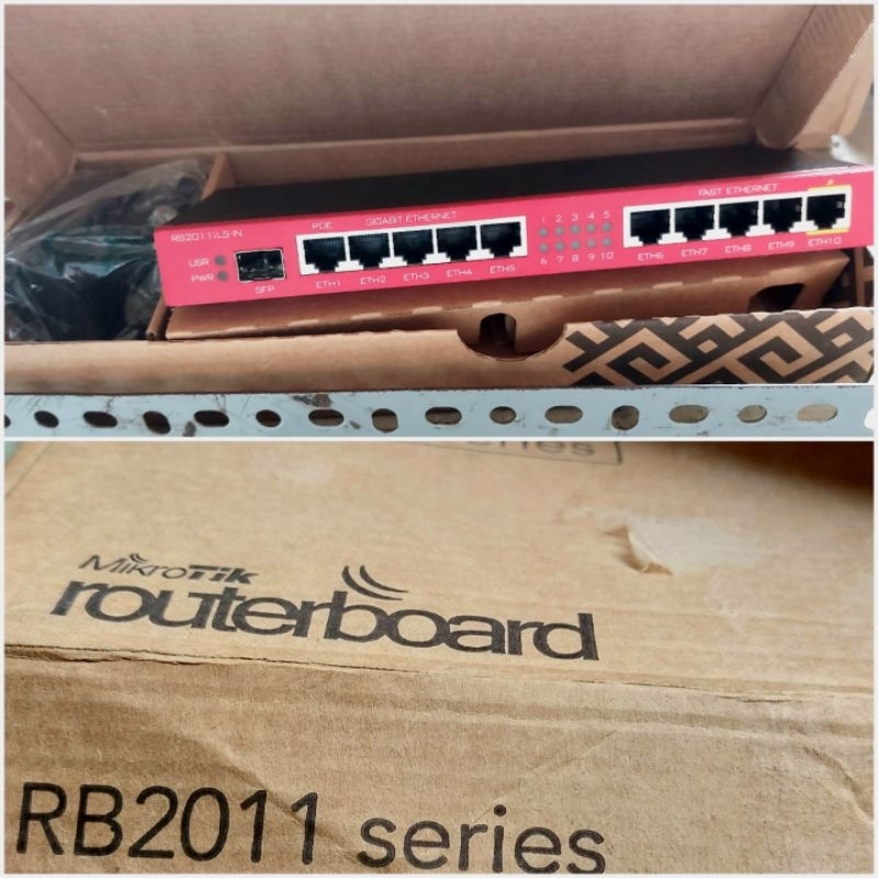 Jual MIKROTIK RB2011ILS-IN / (GIGABIT ETHERNET) ROUTERBOARD | Shopee ...