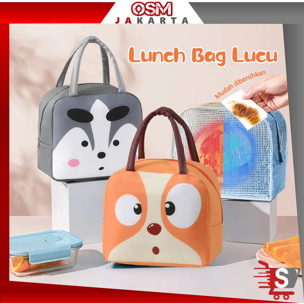 Jual OSM JKT T6159 Tas Bekal Anti Air / Tempat Penyimpanan Makanan ...