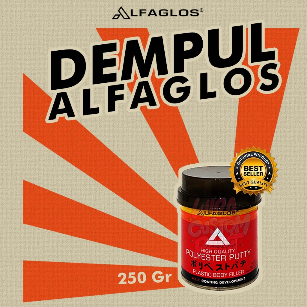 Jual Dempul Alfaglos 250gr | Shopee Indonesia