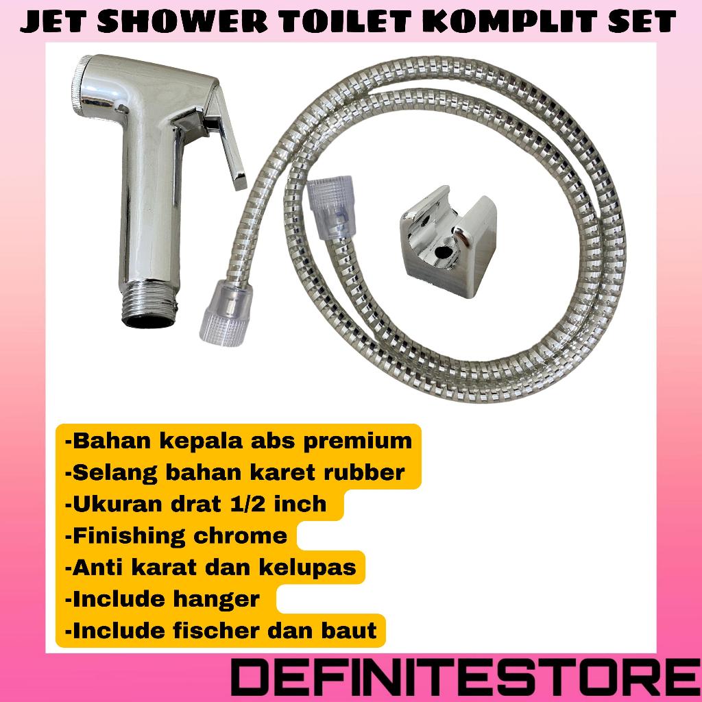 Jual Jet Shower Closet Bidet Jet Washer Kepala Jet Shower ABS Premium ...