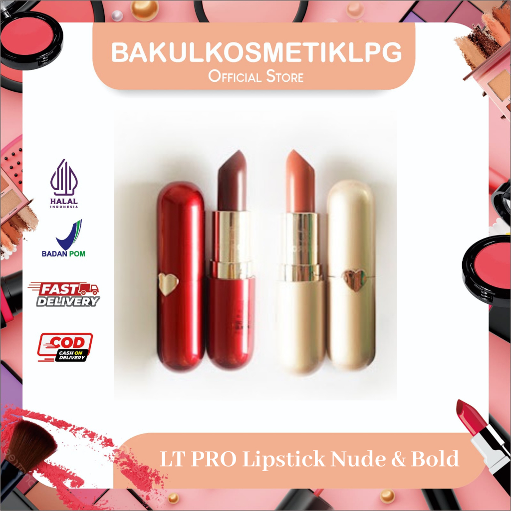 Jual LT PRO LIPSTIK BOLD DAN NUDE | Shopee Indonesia