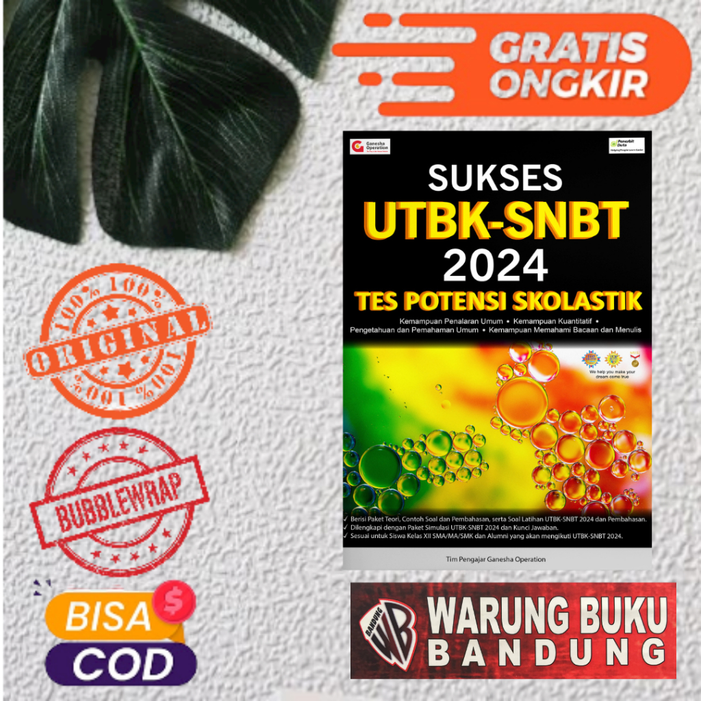 Jual BUKU SUKSES UTBK-SNBT 2024 - 2025 TES POTENSI SKOLASTIK | Shopee ...
