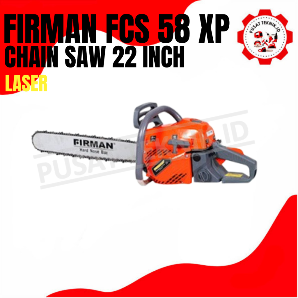 Jual FIRMAN Mesin Gergaji Rantai Chainsaw FCS 58 XP 22" HN Censo Sinso ...