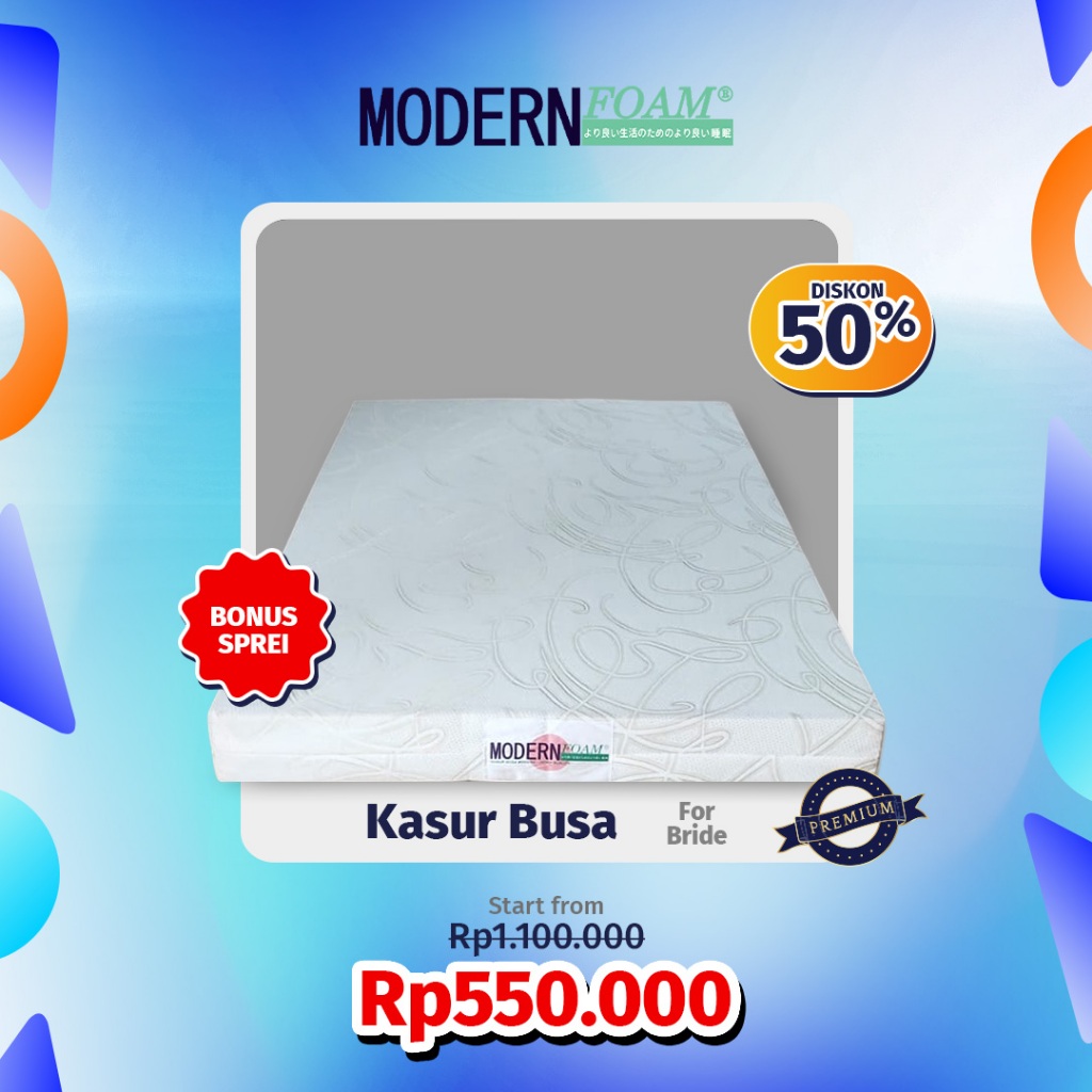 Jual Modern Foam Kasur Busa Matras Vakum Japan Quality - Gratis Ongkir ...