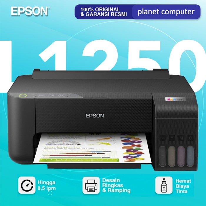 Jual Epson EcoTank L1250 Wireless Printer [Print - Wifi] | Shopee Indonesia