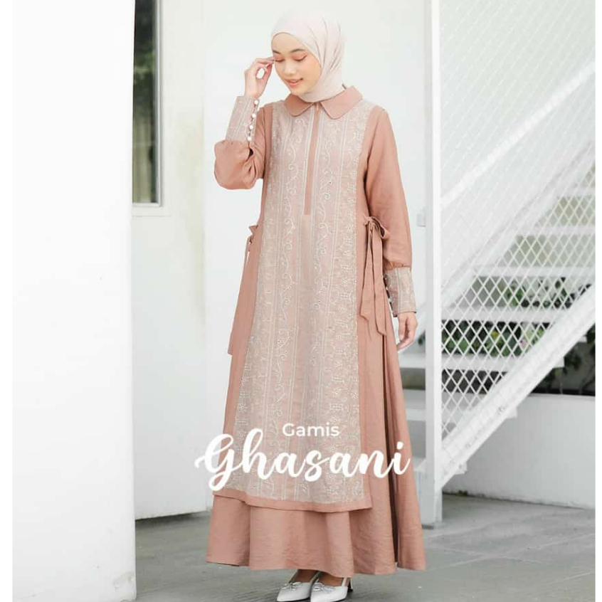 Jual GAMIS CU2K GHASANI TERBARU PREMIUM | Shopee Indonesia