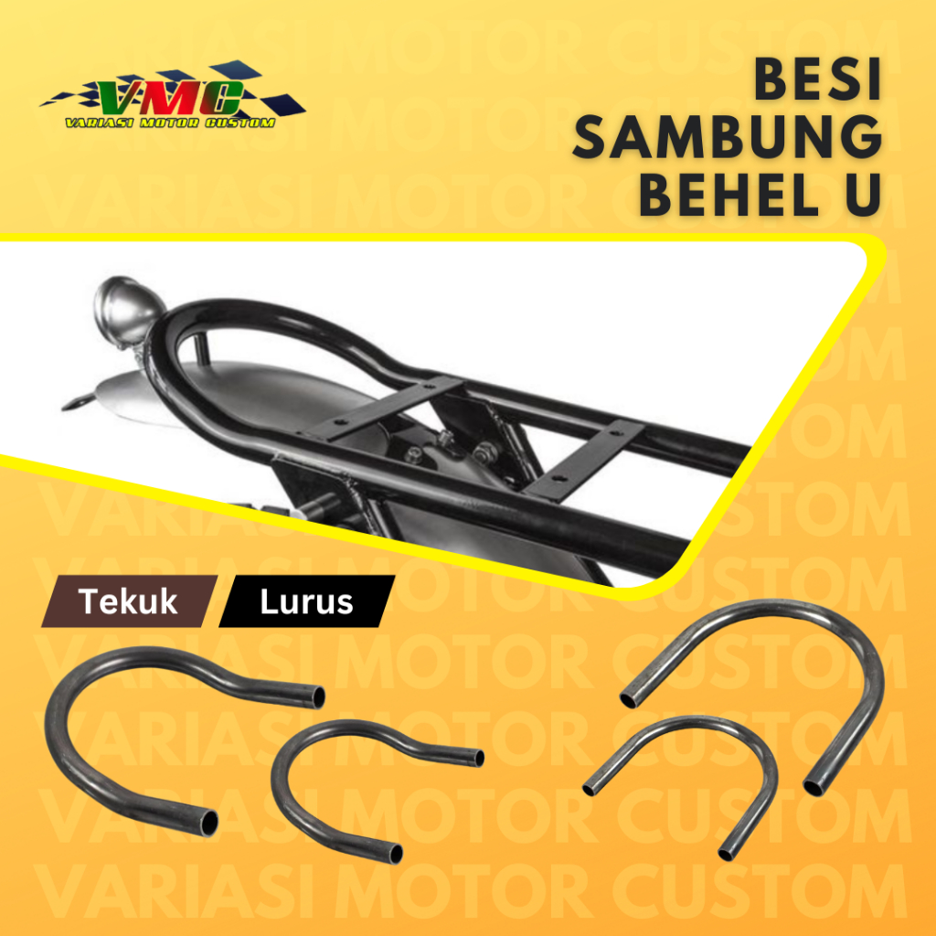 Jual Behel U Besi Sambung Rangka Jok Motor Custom Japstyle Scarmbler ...