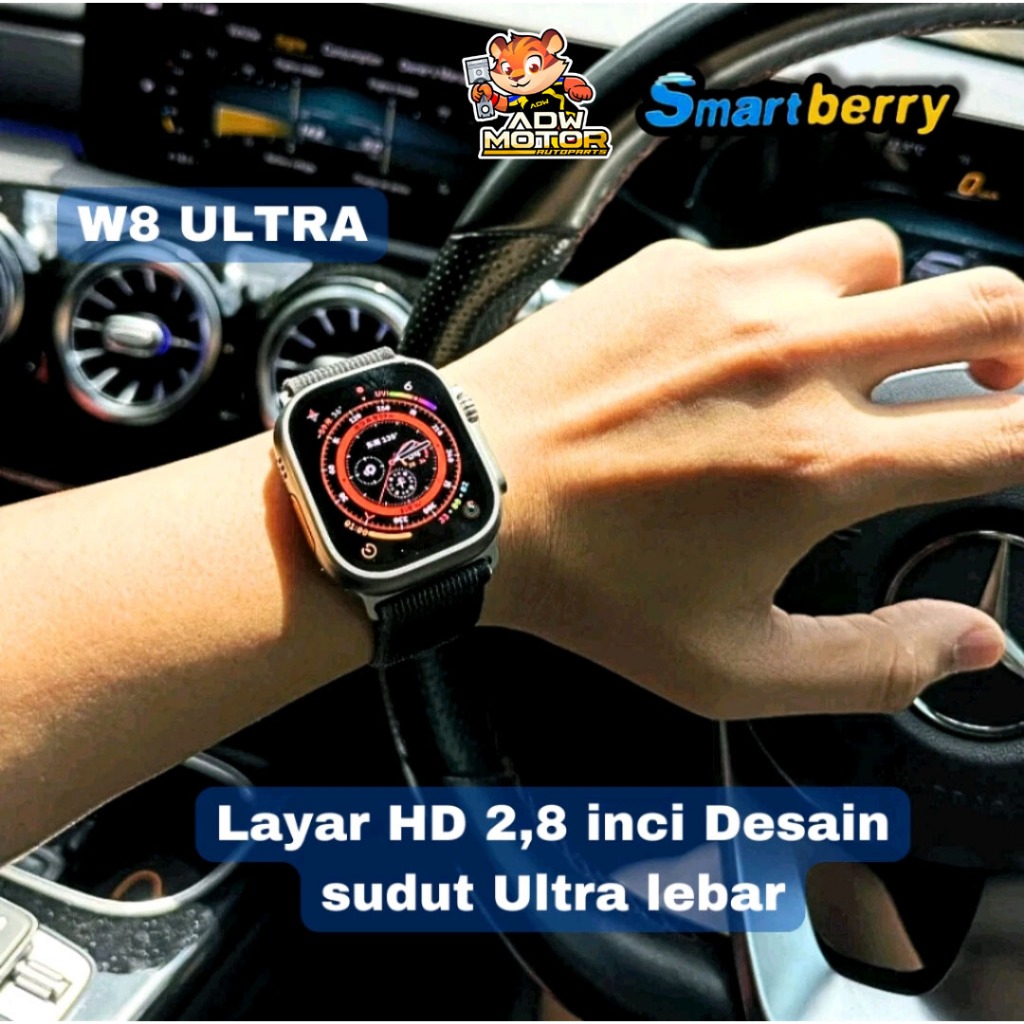 Jual (BISA COD) Smartwatch Series 8 Ultra MAX Terbaru Jam Tangan Pintar ...