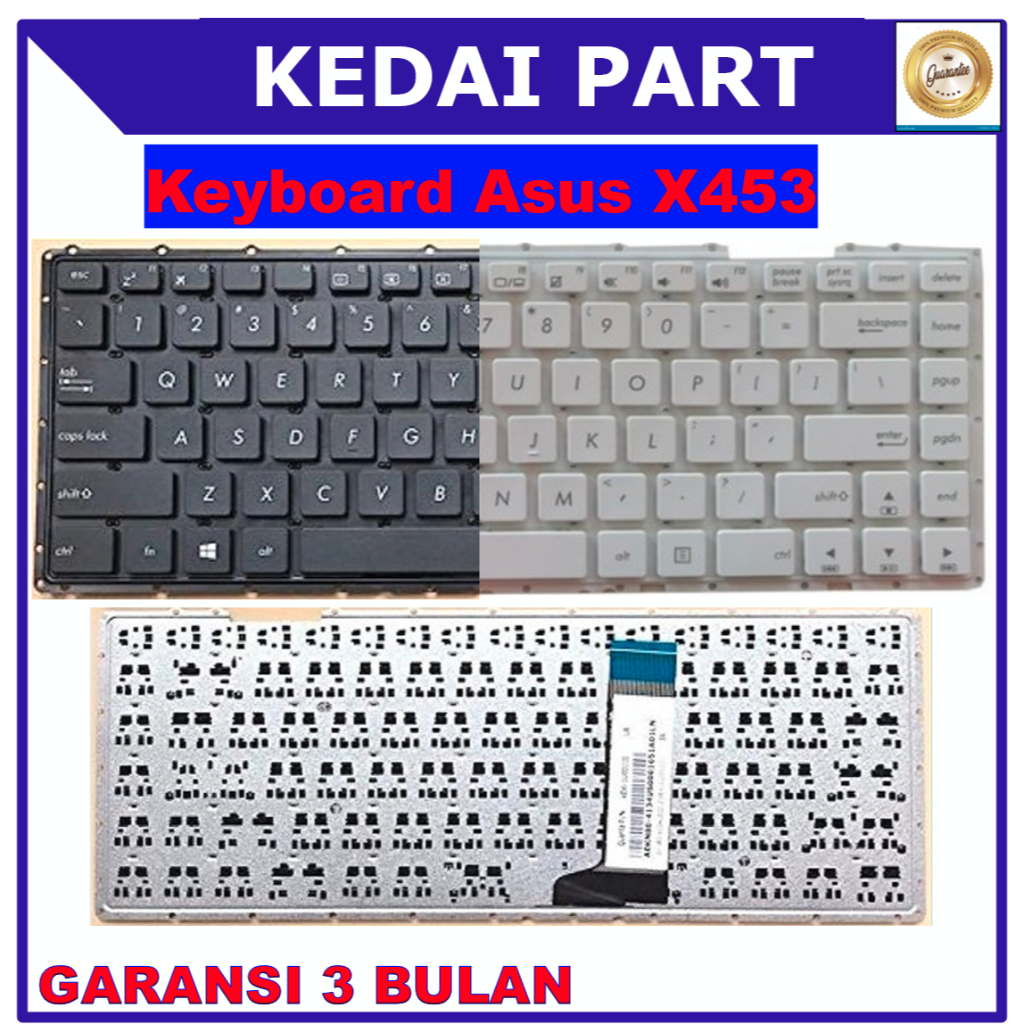 Jual KEYBOARD LAPTOP ASUS X453 X453M X453MA X453S X453SA X455LA X455LD ...