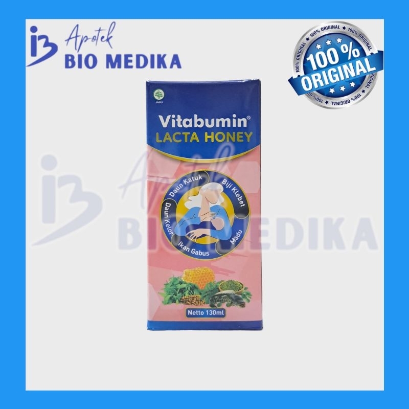 Jual Vitabumin Lacta Honey 130 ml | Shopee Indonesia