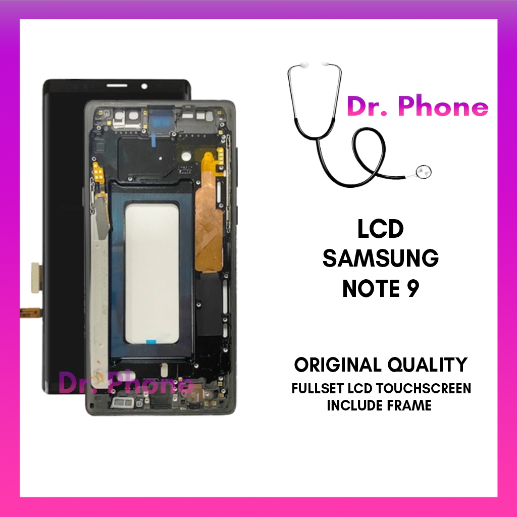 Jual Best Seller !!! LCD Samsung Note 9 Include Frame Fullset ...