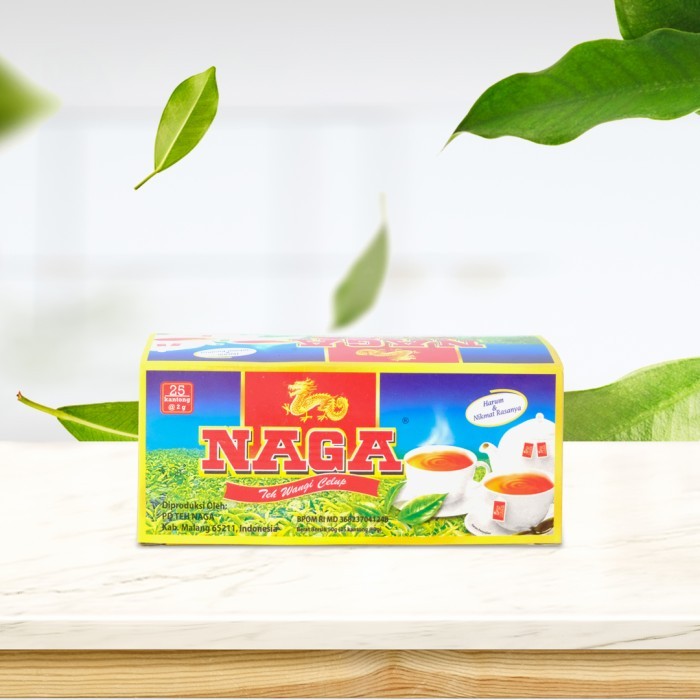 Jual Teh naga teh celup wangi cap naga 25 sachet asli malang | Shopee ...