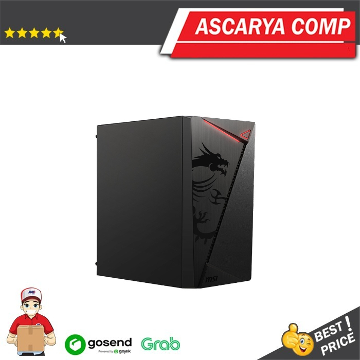 Jual Casing MSI MAG SHIELD M301 - Micr ATX GAMING CASE | Shopee Indonesia