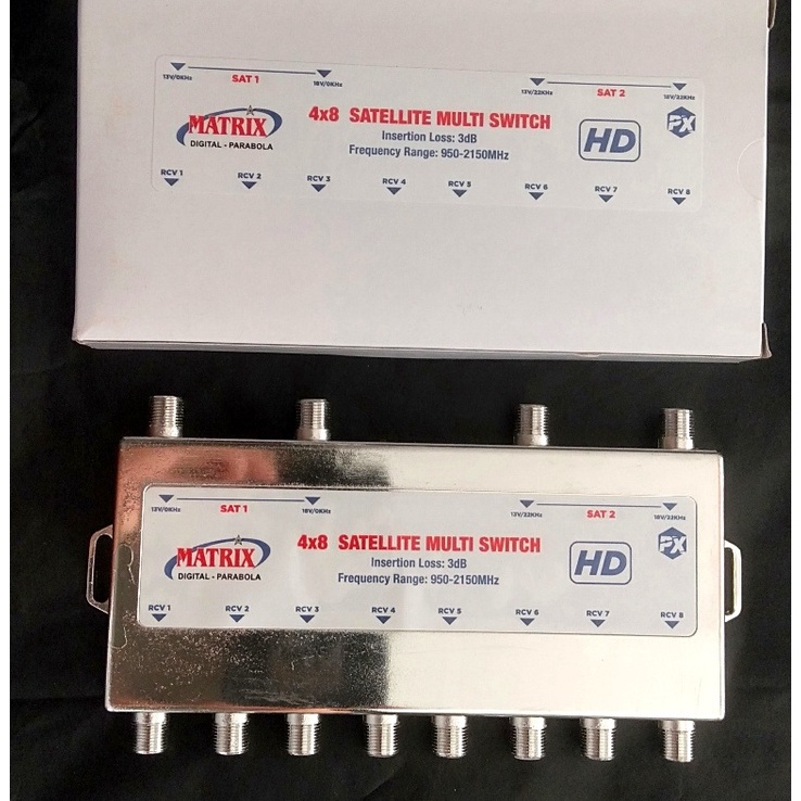 Jual ART C32A Multi Switch 4x8 Matrix 2 Satellite 8 Receiver | Shopee ...