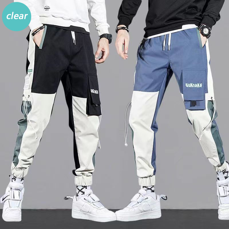 Jual Celana cargo panjang pria jogger cargo basic Korean Style celana hip hop celana dance baju ...
