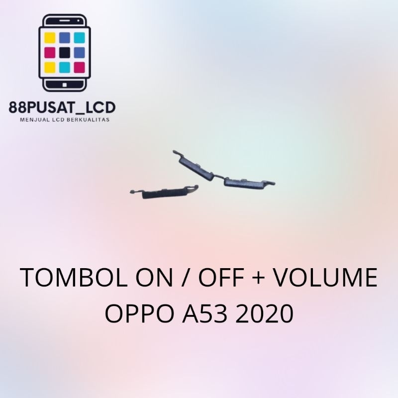 Jual TOMBOL LUAR / TOMBOL ON / OFF + VOLUME OPPO A53 2020 ORIGINAL | Shopee Indonesia
